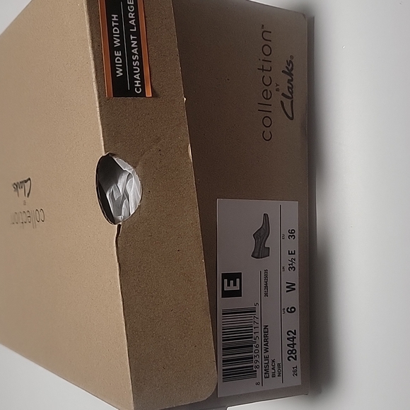 Clarks | Shoes | Collection By Clarks Womens Emslie Warren Black ...